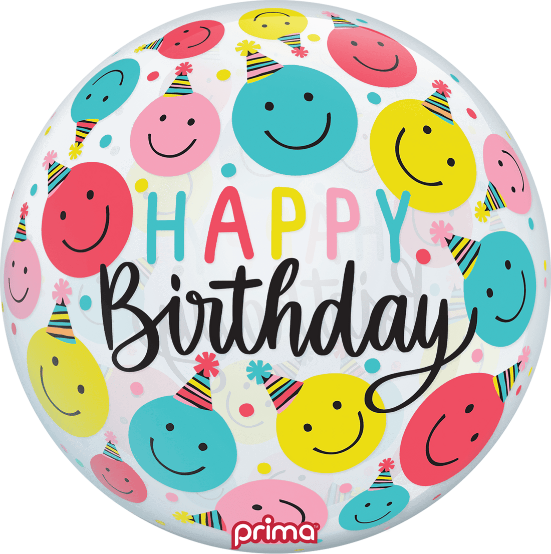 20” Smiley Party Hats Birthday Sphere™ – PremiumConwin B2B Ordering Portal